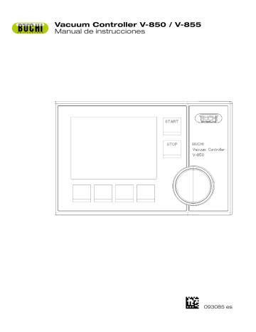 Buchi V-855 Manual de usuario | Manualzz
