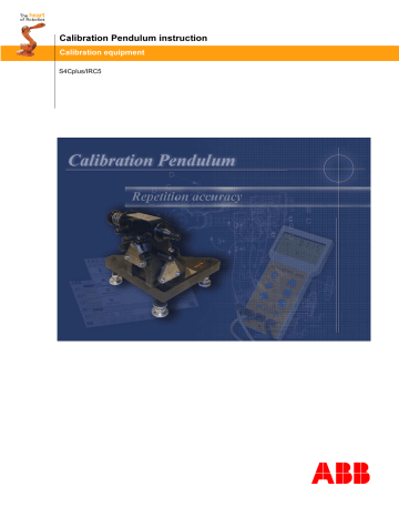 ABB IRC5 Compact, S4Cplus Instruction | Manualzz