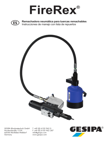 Gesipa FireRex Instrucciones de operación | Manualzz