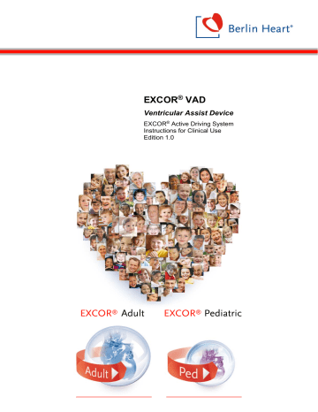Berlin Heart EXCOR Adult Instructions For Clinical Use | Manualzz
