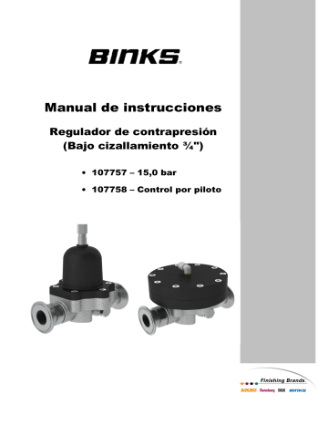 Binks 107757 Manual de usuario | Manualzz