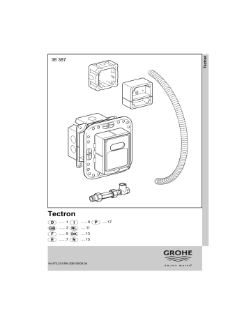 GROHE Tectron Assembly Instructions | Manualzz