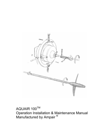 Ampair AQUAIR 100 Operation Installation And Maintenance | Manualzz