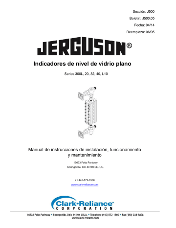 Jerguson 40 Serie Manual de usuario | Manualzz