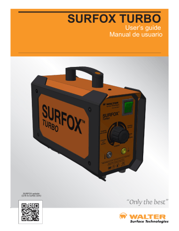 Walter SURFOX TURBO Manual De Usuario | Manualzz