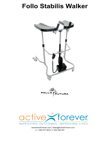 FOLLO FUTURA Stabilis 110, Stabilis Series Manual | Manualzz