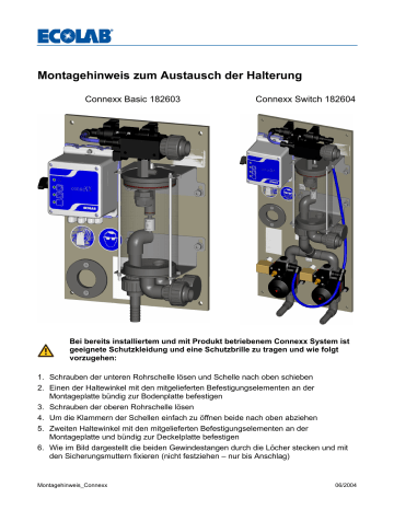 Ecolab Connexx Basic Mounting Note | Manualzz