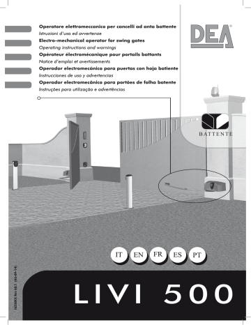 Dea LIVI 500, LIVI 502 Operating Instructions And Warnings | Manualzz