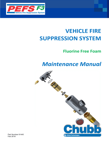 Chubb PEFS F3 Maintenance Manual | Manualzz