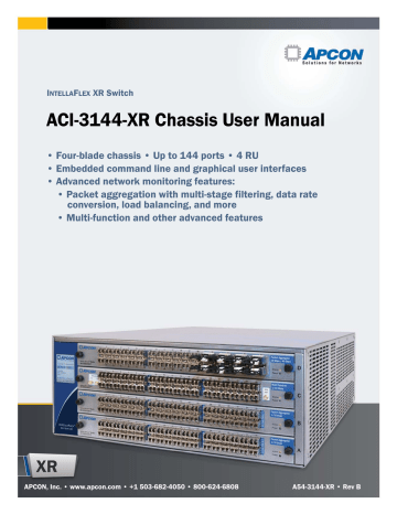 Apcon ACI-3144-XR User Manual | Manualzz
