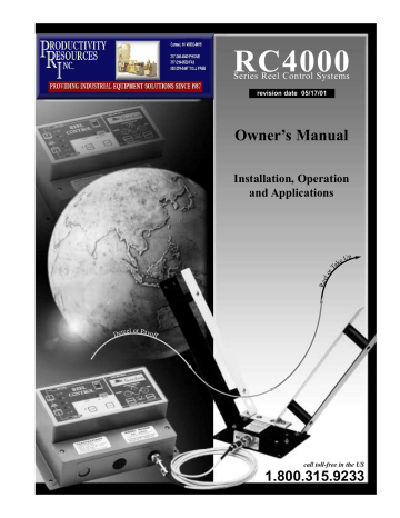 Gordon RC4000 Series, RC4000M Owner's Manual | Manualzz
