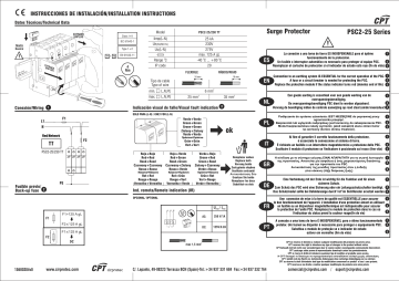CPT PSC2-25/230 TT Installationsanleitung | Manualzz
