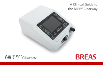 Breas NIPPY Clearway Clinical Manual | Manualzz