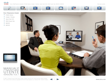 Cisco TelePresence SX80 Codec Video Conferencing System User Guide ...