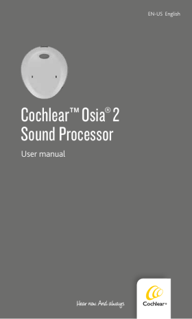 Cochlear Osia 2 User Manual | Manualzz