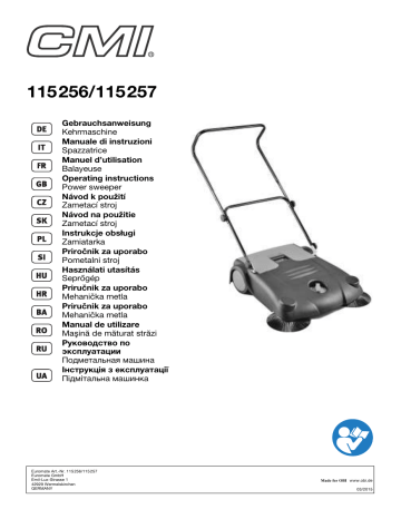 CMi 115257 Operating Instructions Manual | Manualzz