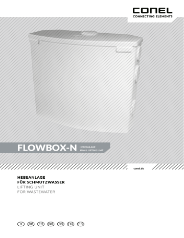 Conel FLOWBOX-N Installation And Operation Instructions Manual | Manualzz