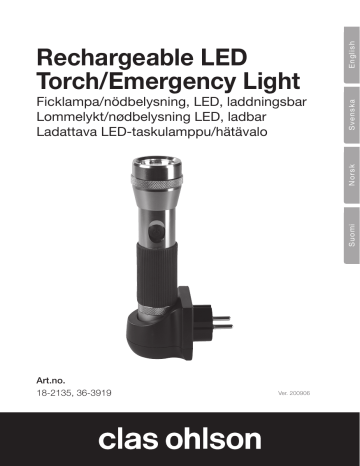 Clas Ohlson 36-3919 Manual | Manualzz