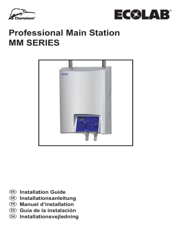 Ecolab MM Series Installation Manual | Manualzz