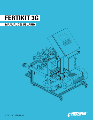 Netafim Fertikit 3G Manual de usuario | Manualzz