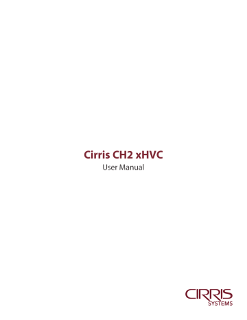 Cirris CH2 User Manual | Manualzz