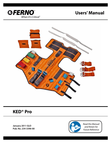 Ferno KED Pro User Manual | Manualzz