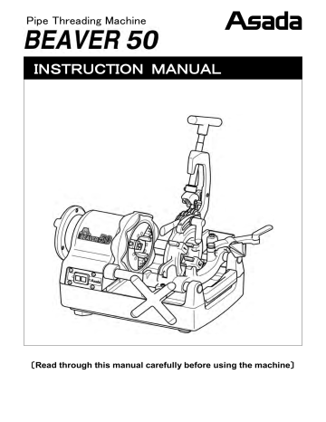 Asada BEAVER 50 Instruction Manual | Manualzz