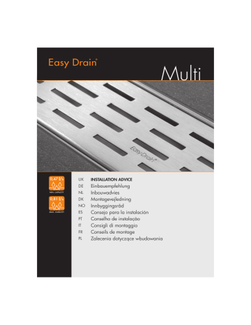 Easy Drain Multi Installation Advice | Manualzz