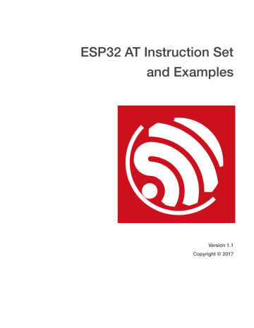 Espressif ESP32 At Instruction Set | Manualzz
