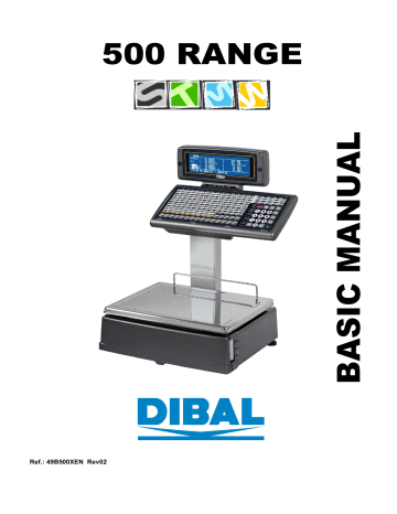 INSTALLATION OF SCALES. Dibal 500 Series | Manualzz