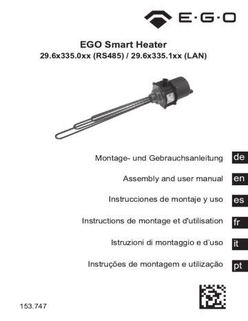 EGO Smart Heater Assembly And User's Manual | Manualzz