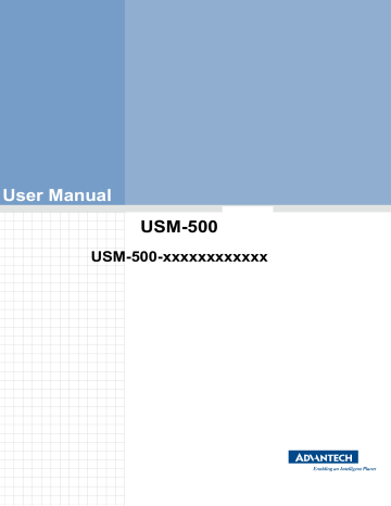 Advantech USM-500 User Manual | Manualzz