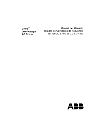 ABB Drive ACS 400 Manual de usuario | Manualzz