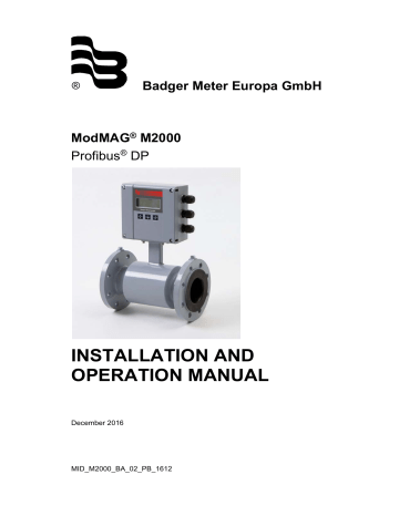 Badger Basket ModMag M2000 Installation And Operation Manual | Manualzz