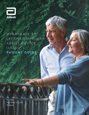 Abbott Heartmate 3 Patient Manual | Manualzz
