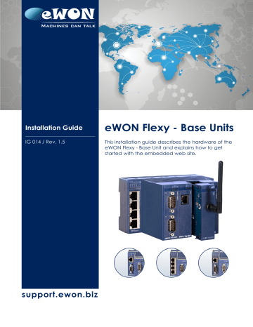 eWON eWON Flexy Installation Manual | Manualzz
