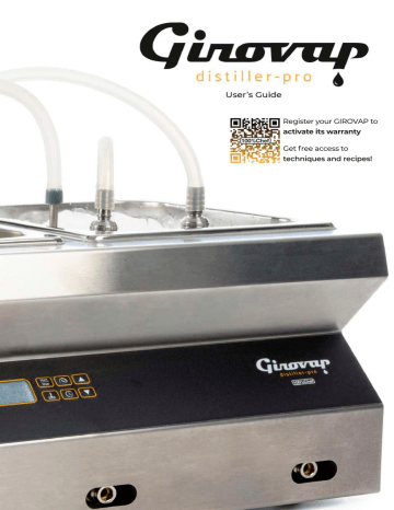 Girovap DISTILLER PRO User Manual | Manualzz