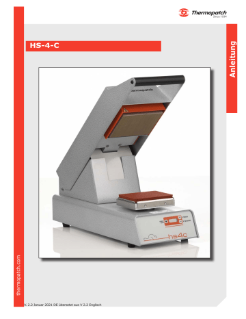 Thermopatch HS-4-C Anleitung | Manualzz
