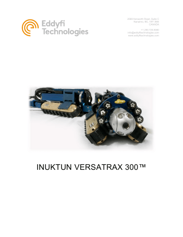 Eddyfi Technologies INUKTUN VERSATRAX 300 User Manual | Manualzz