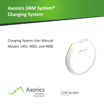 Axonics SNM System 1401, SNM System 9005 User Manual | Manualzz