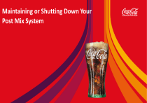 Coca-Cola Post Mix System Manual | Manualzz