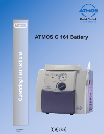 Atmos C 161 Operating Instructions Manual | Manualzz