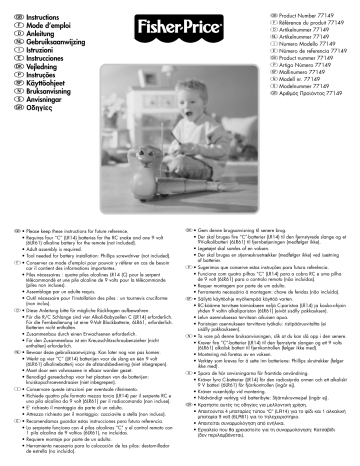 Fisher-Price Slithering Jake the RC Snake, 77149 Brukermanual | Manualzz