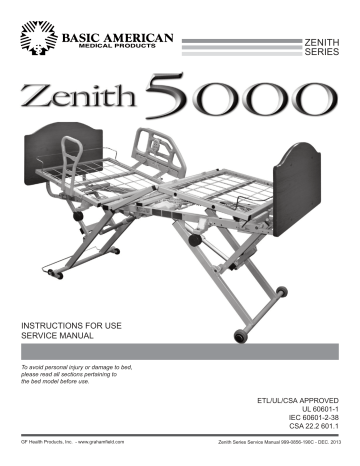 Basic American Zenith 5000 Instructions For Use Manual | Manualzz