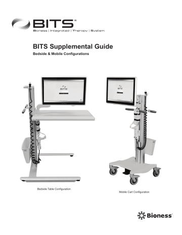 Bioness BITS Supplemental Manual | Manualzz