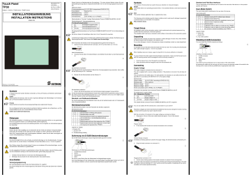 Sutron TP30 Anwenderhandbuch | Manualzz