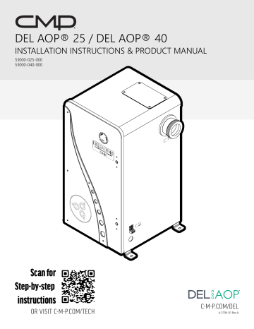 CMP DEL AOP 25 Installation Instructions & Product Manual | Manualzz