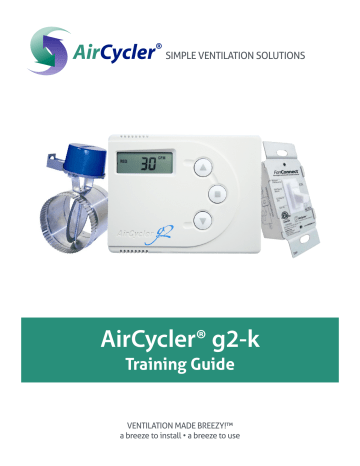 AirCycler g2-k Training Manual | Manualzz
