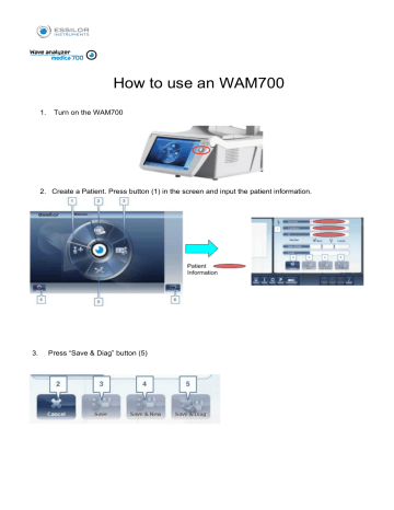 Essilor WAM700 How To Use | Manualzz