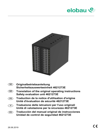 elobau 4621273E Original Operating Instructions | Manualzz